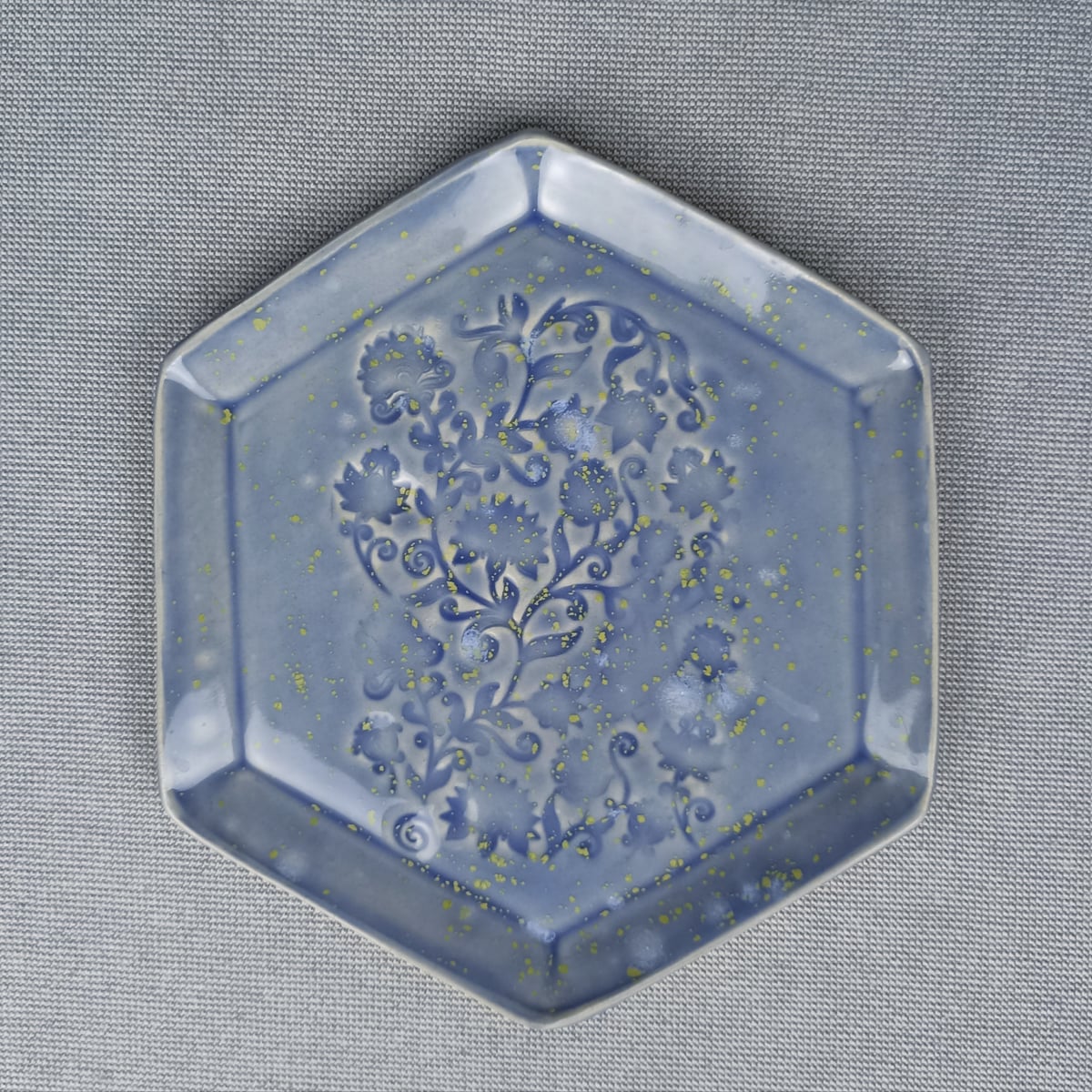 Blue Hydrangea over Lavender | glazeshare